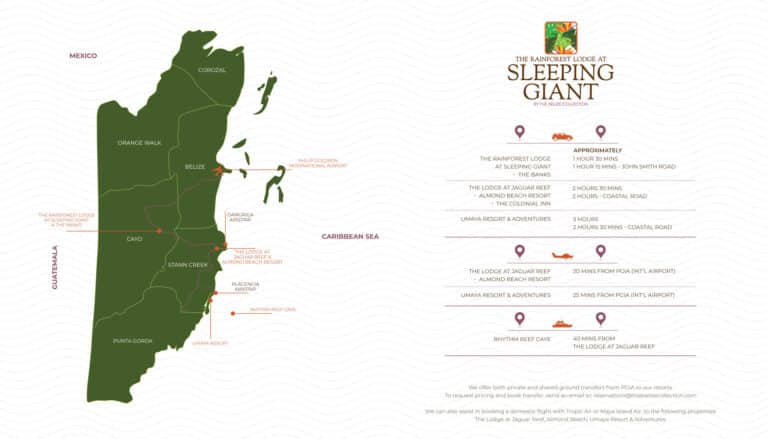 How to Get Here – The Rainforest Lodge at Sleeping Giant